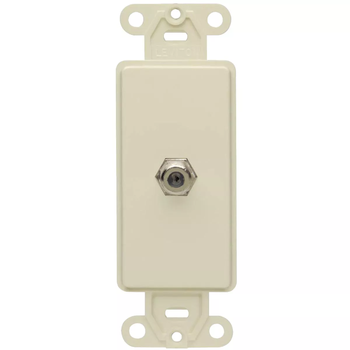 Leviton Decora Ivory Cable Coax Jack | True Value Hardware