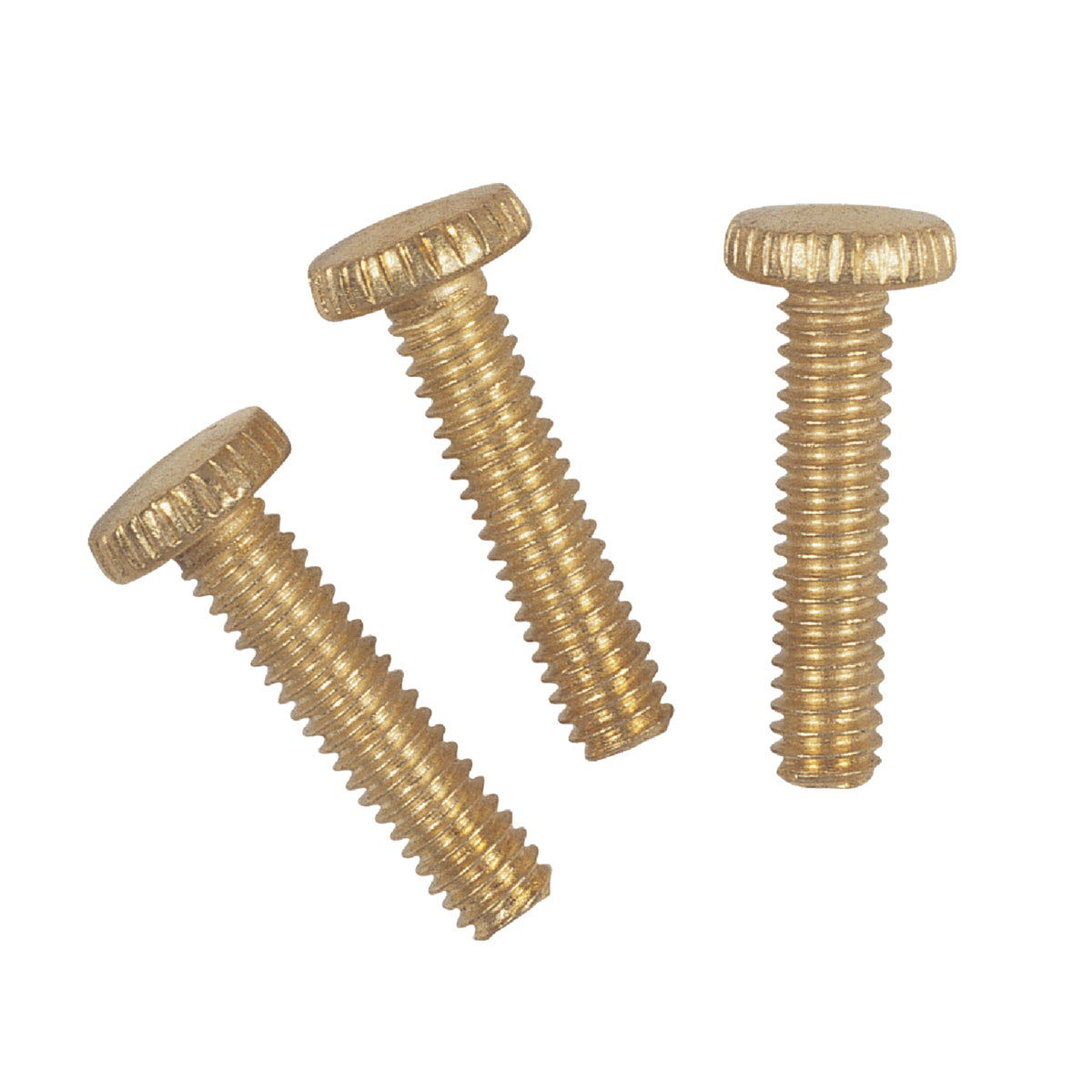 Westinghouse 3/4 In. Brass-Plated Knurled Head Fixture Screws (3-Pack ...