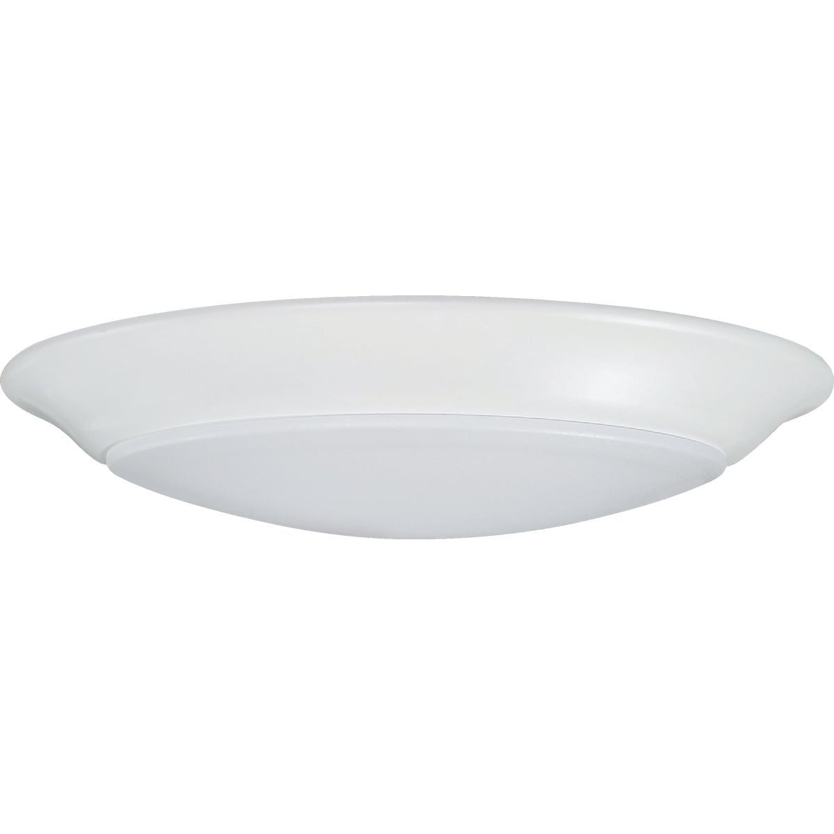 Satco Nuvo 7 In. White 60W Equivalent LED CCT-Selectable Disk Flush ...