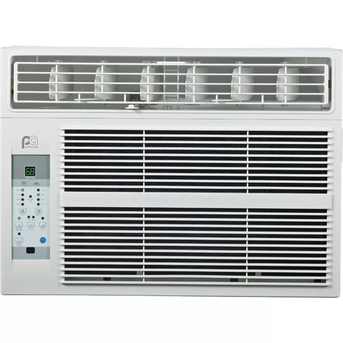Perfect Aire 10,000 BTU 450 Sq. Ft. Window Air Conditioner with Remote ...