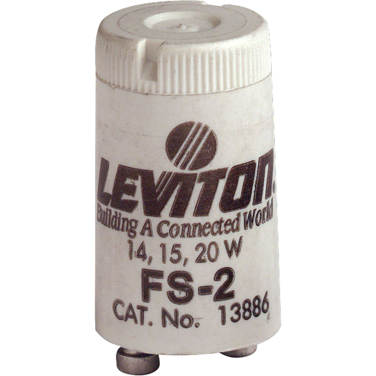 Leviton 14W/15W/20W 2-Pin T8 FS-2 Fluorescent Starter | Do it Best