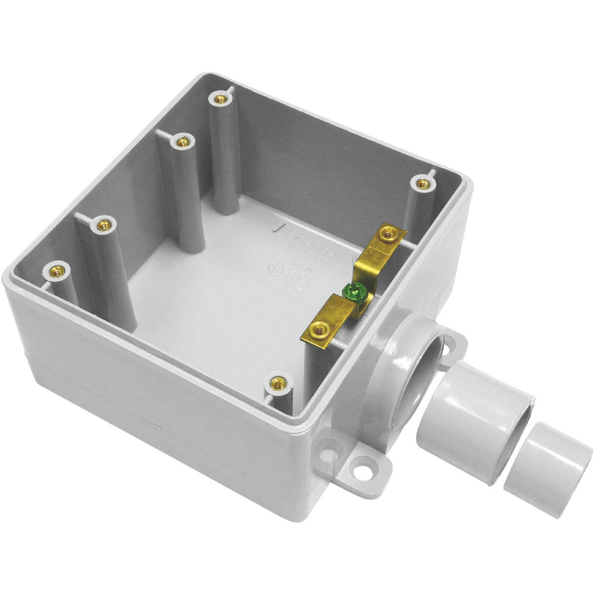 IPEX Kraloy 2-Gang PVC Molded Wall Box | Do it Best