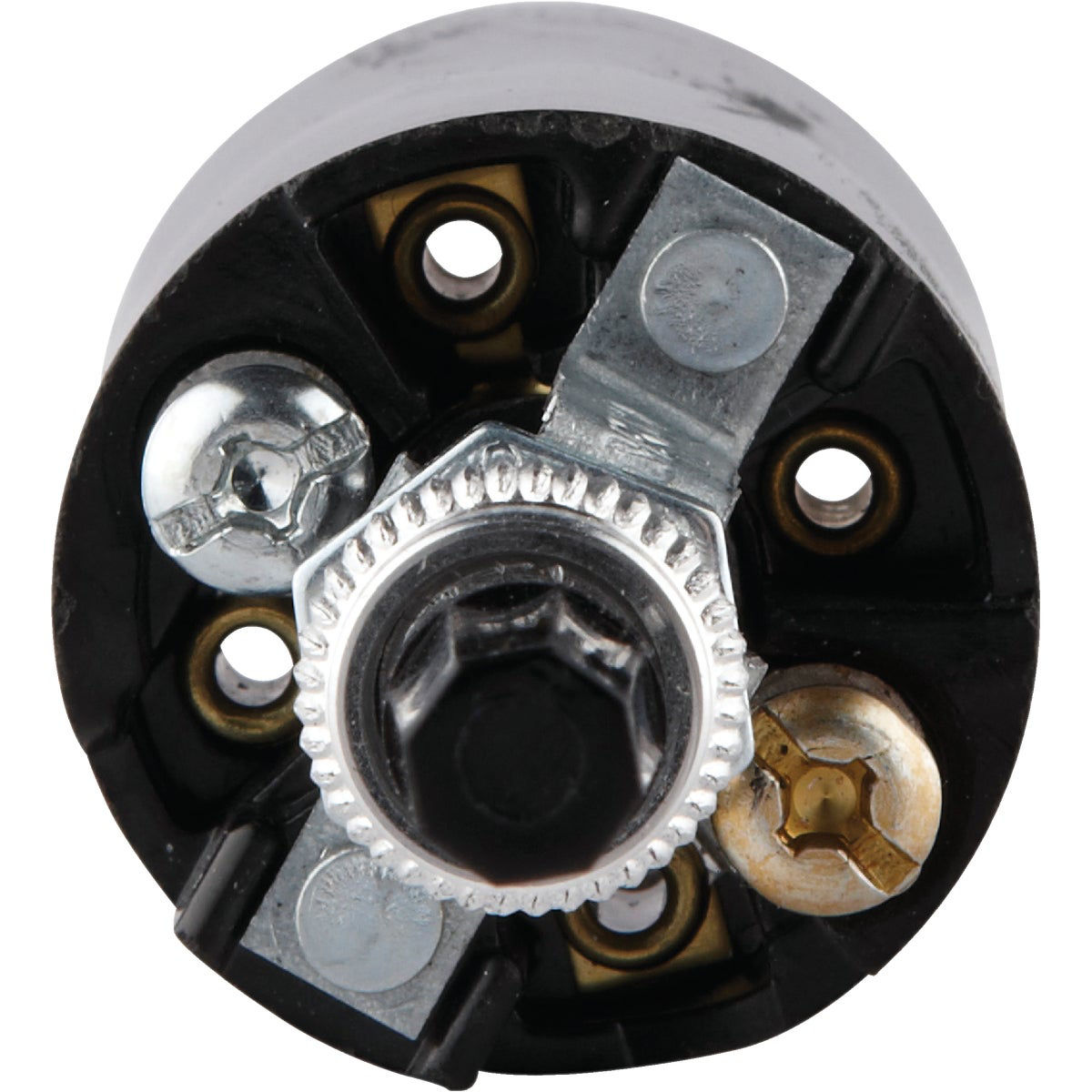 Leviton Bottom Turn-Knob Medium Base Black Lamp Socket | Do it Best