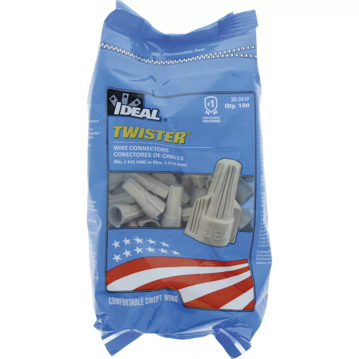 Ideal Twister Medium Tan Copper to Copper Wire Connector (100-Pack ...