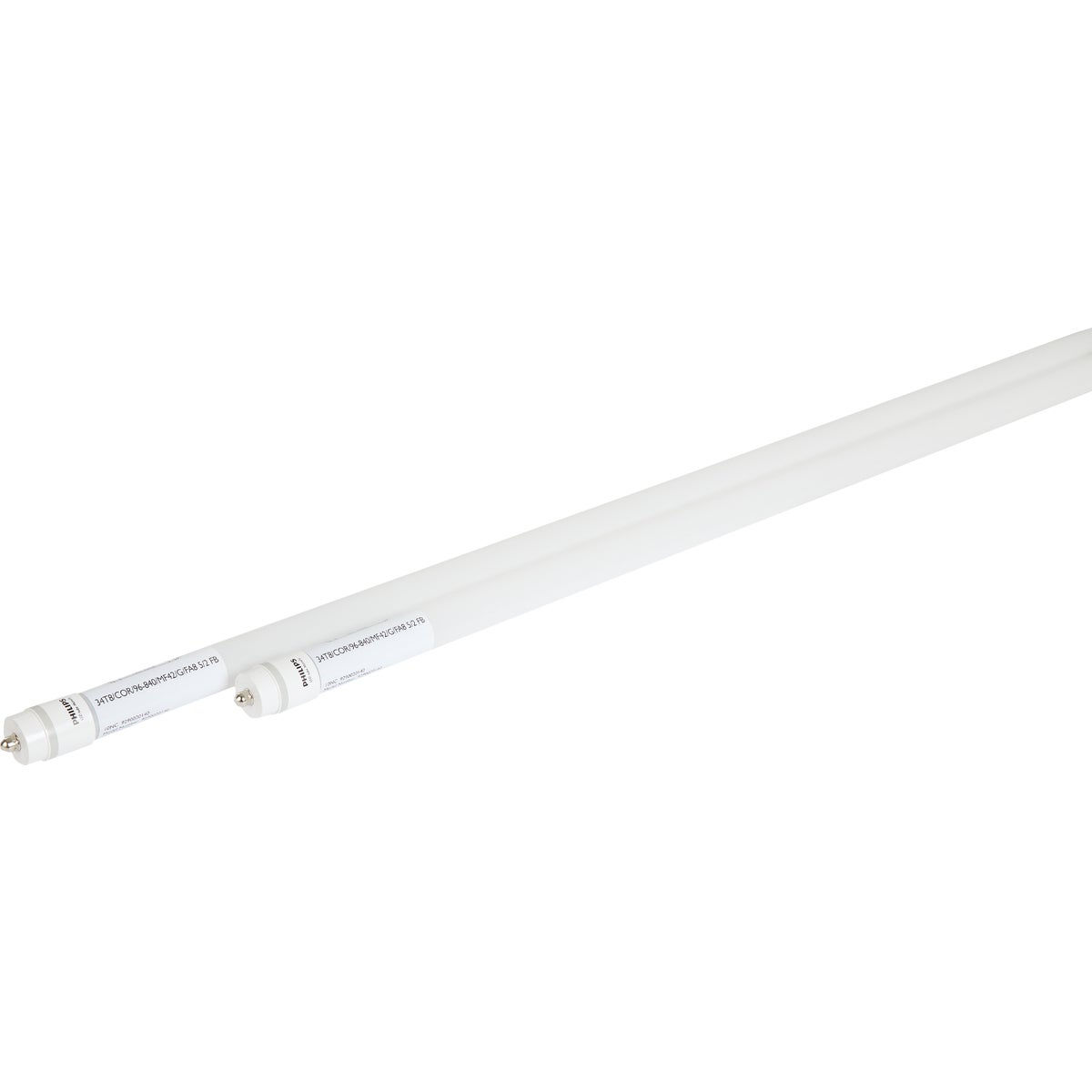 Philips Mainsfit 75W Equivalent 8 Ft. Cool White T8 Single Pin LED Tube ...