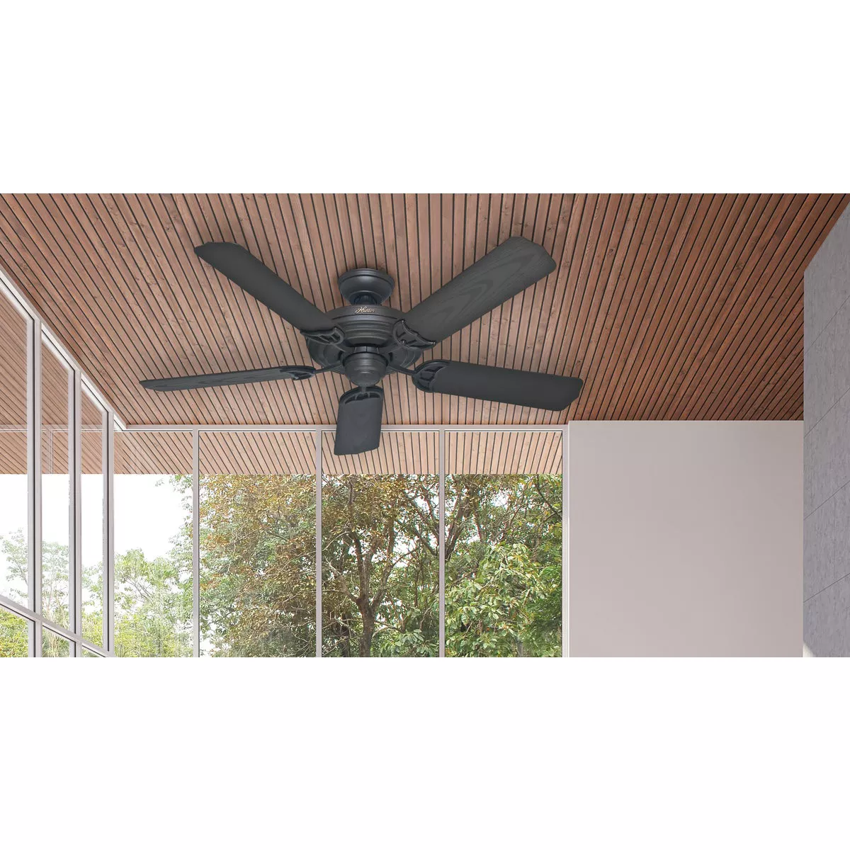 Hunter Sea Air Outdoor 52 In. New Bronze Wet Location Ceiling Fan | Do ...