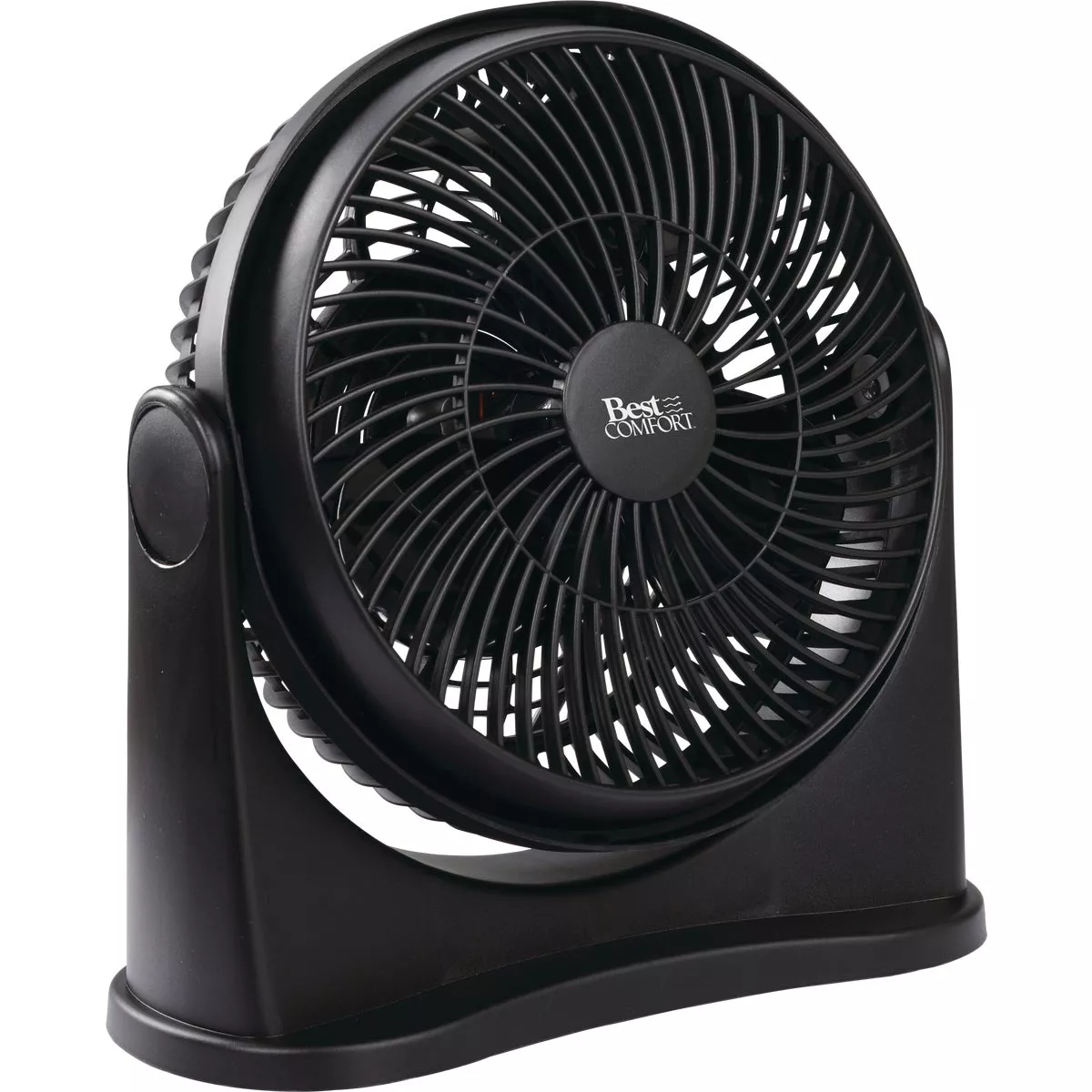 Denali Aire 8 In. 3-Speed Black High Velocity Turbo Fan | Do it Best