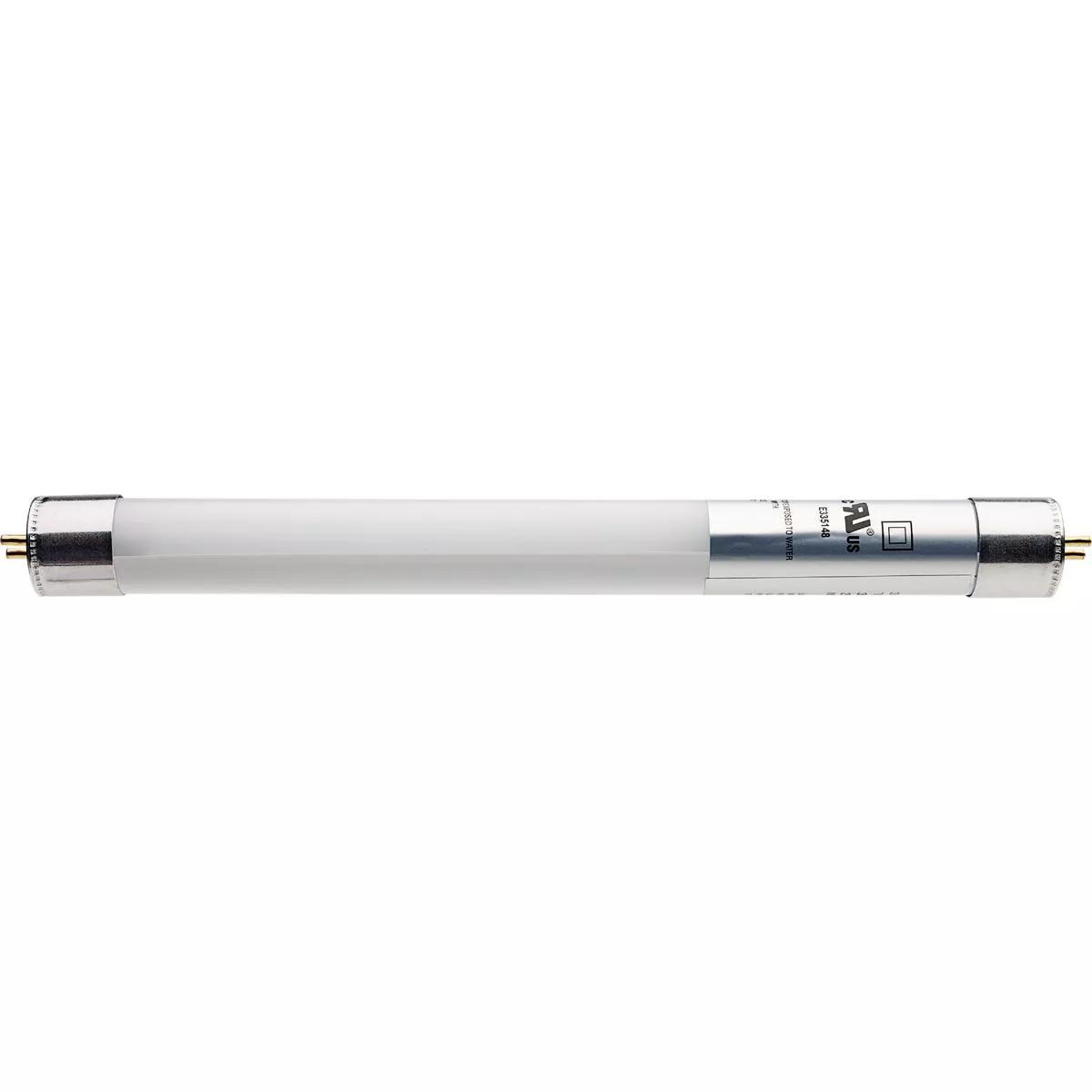Satco 6W Equivalent 9 In. Cool White T5 Bi-Pin Ballast Bypass LED Tube ...
