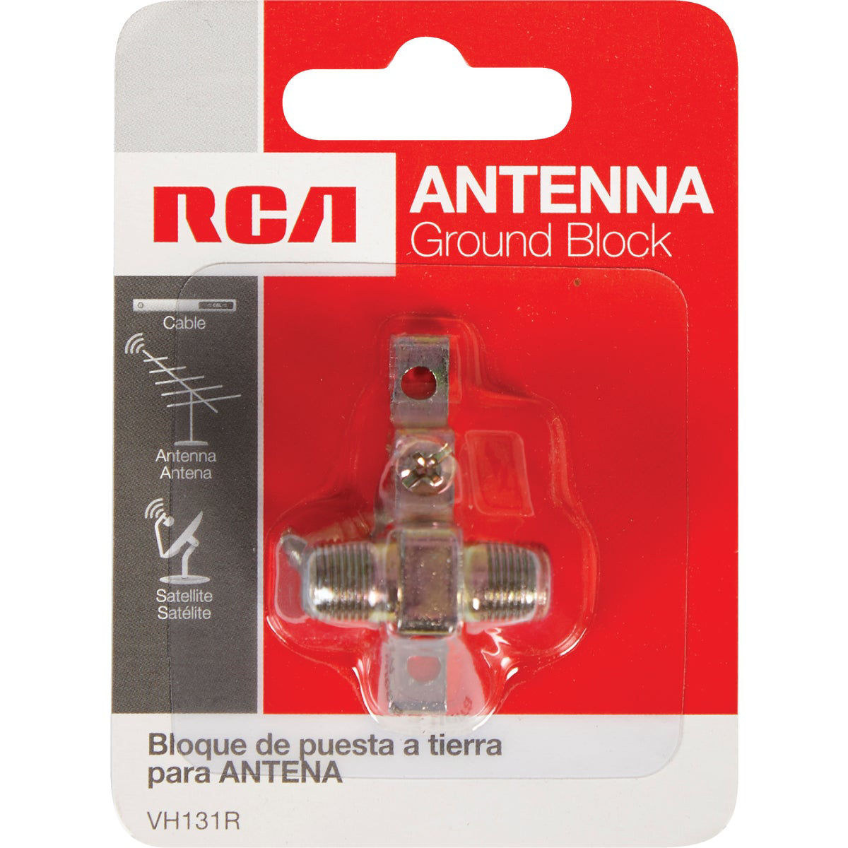 RCA Single Coax Satellite Ground Block | Do it Best