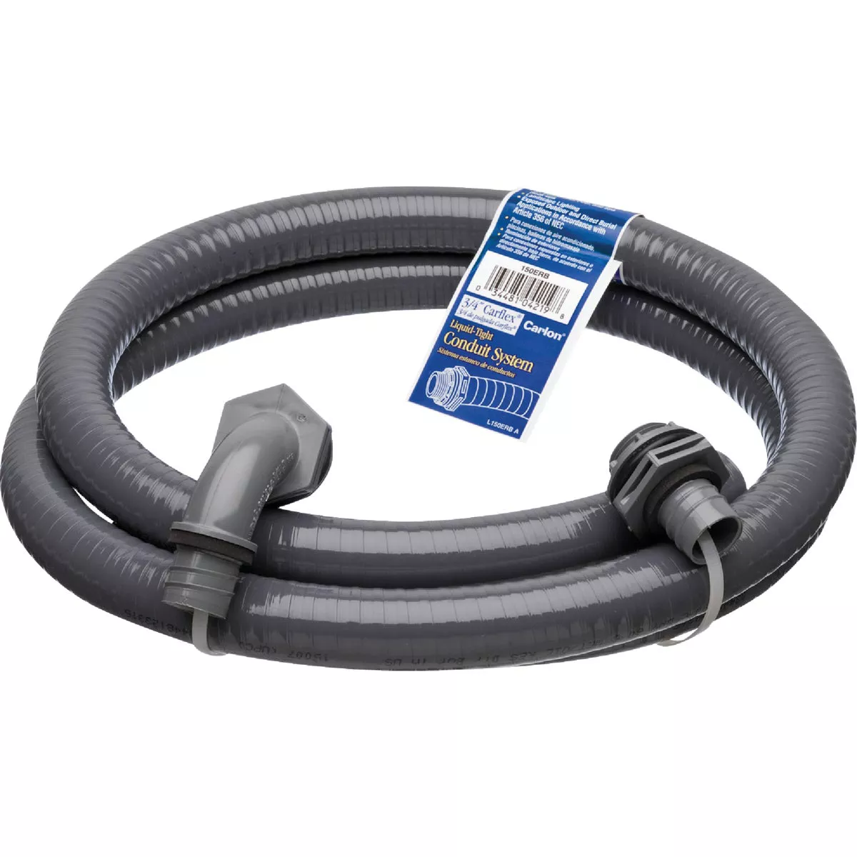 Carlon 3/4 In. x 6 Ft. Carflex Non-Metallic Conduit Kit | Do it Best