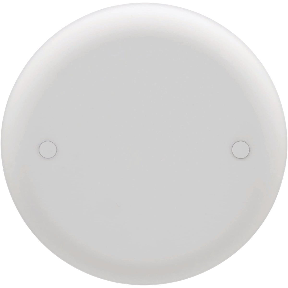 Carlon 4 In. Blank White Round Ceiling Box Cover | Do it Best