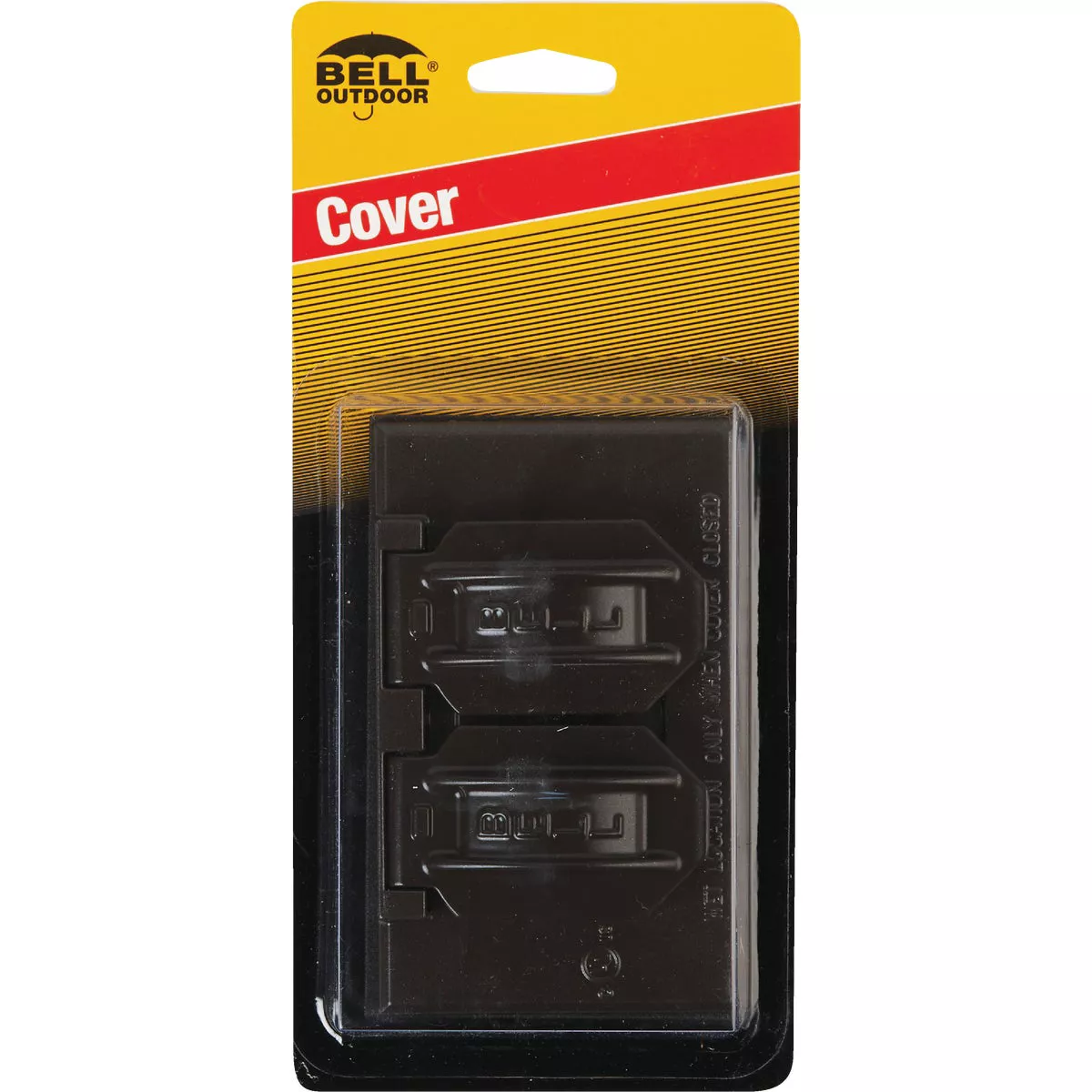 Bell Horizontal Duplex Aluminum Bronze Weatherproof Outdoor Outlet ...