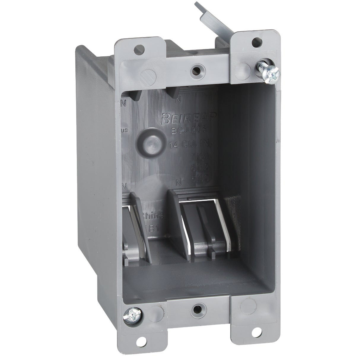 1-Gang PVC Molded Old Work Wall Electrical Box, 14 Cu. In. | Do it Best