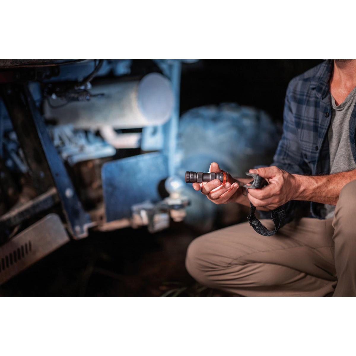 Nebo Transcend Rechargeable 1500 Lm. Headlamp with Mode Select Dial ...