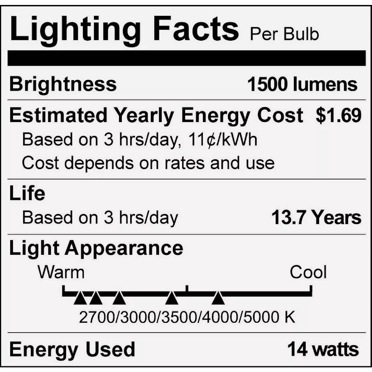 Philips 100W Equivalent 5 CCT A19 Medium Dimmable LED Light Bulb (2 ...