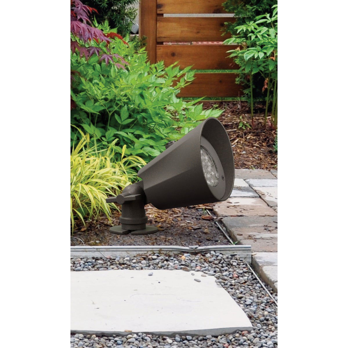 Nebo LED Espresso All-Weather Metal 500 Lm. Low Voltage Landscape Spot ...