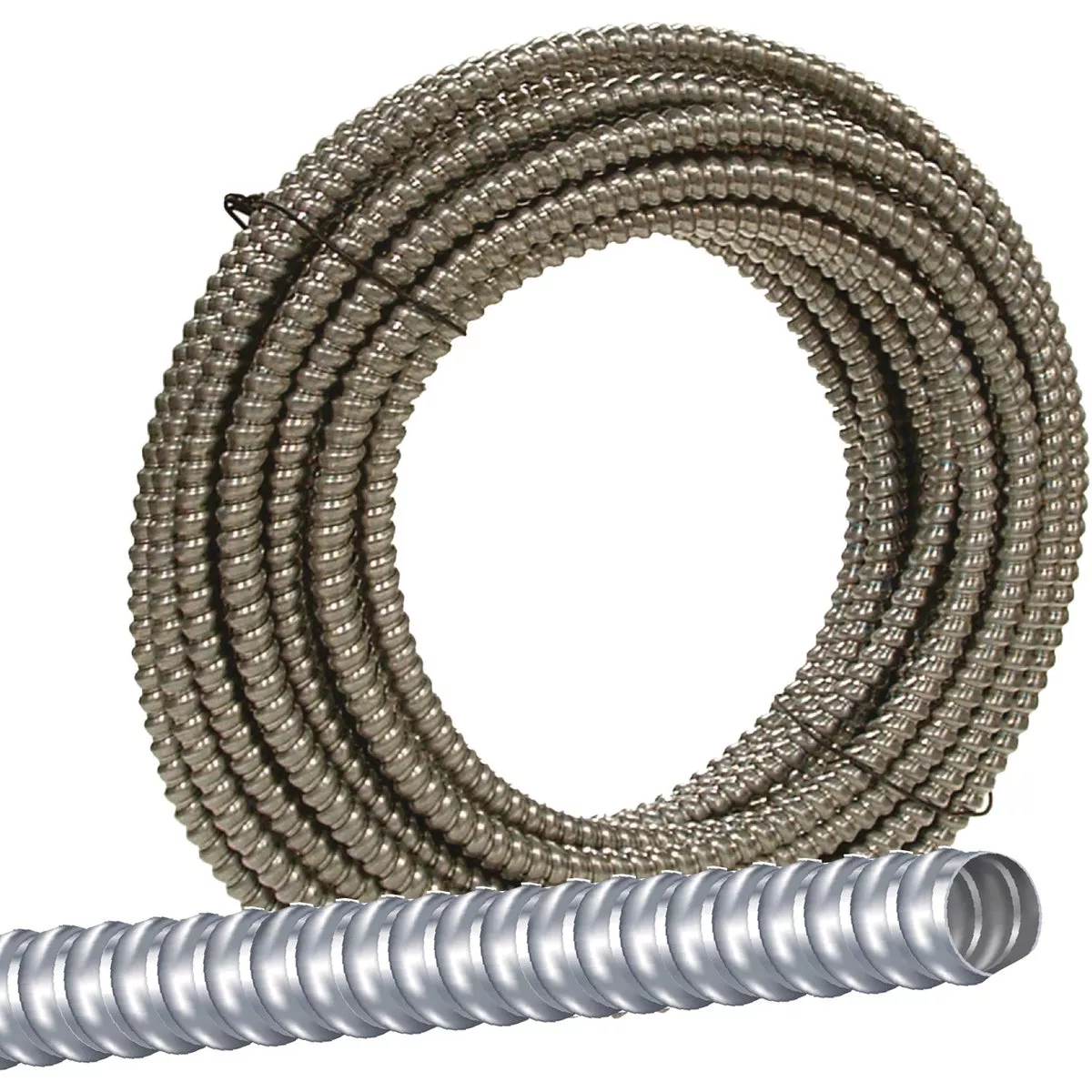 Southwire 1/2 In. x 50 Ft. Aluminum Flexible Flexible Metal Conduit ...