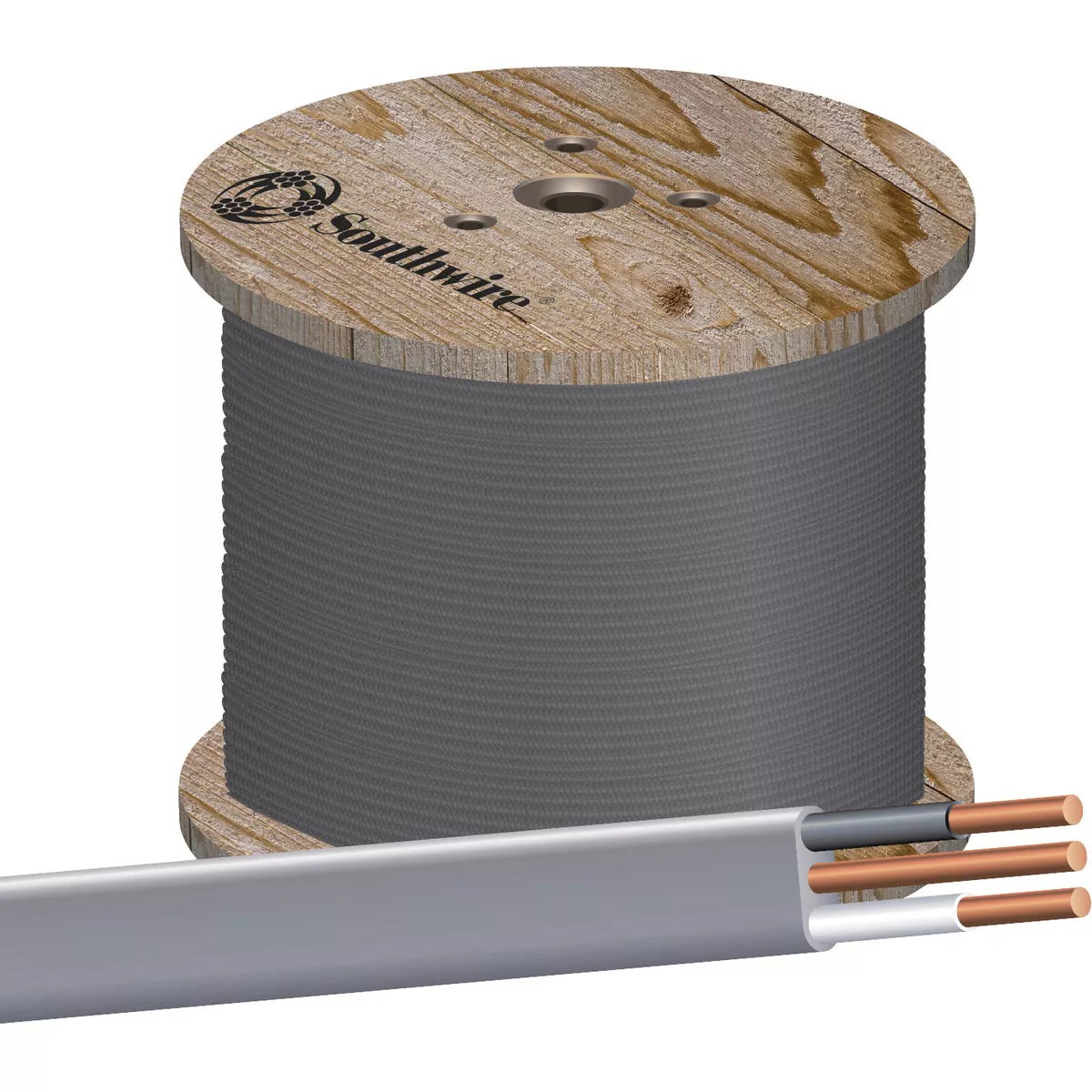 Southwire 1000 Ft. 10 AWG 2-Conductor UFW/G Electrical Wire | True ...