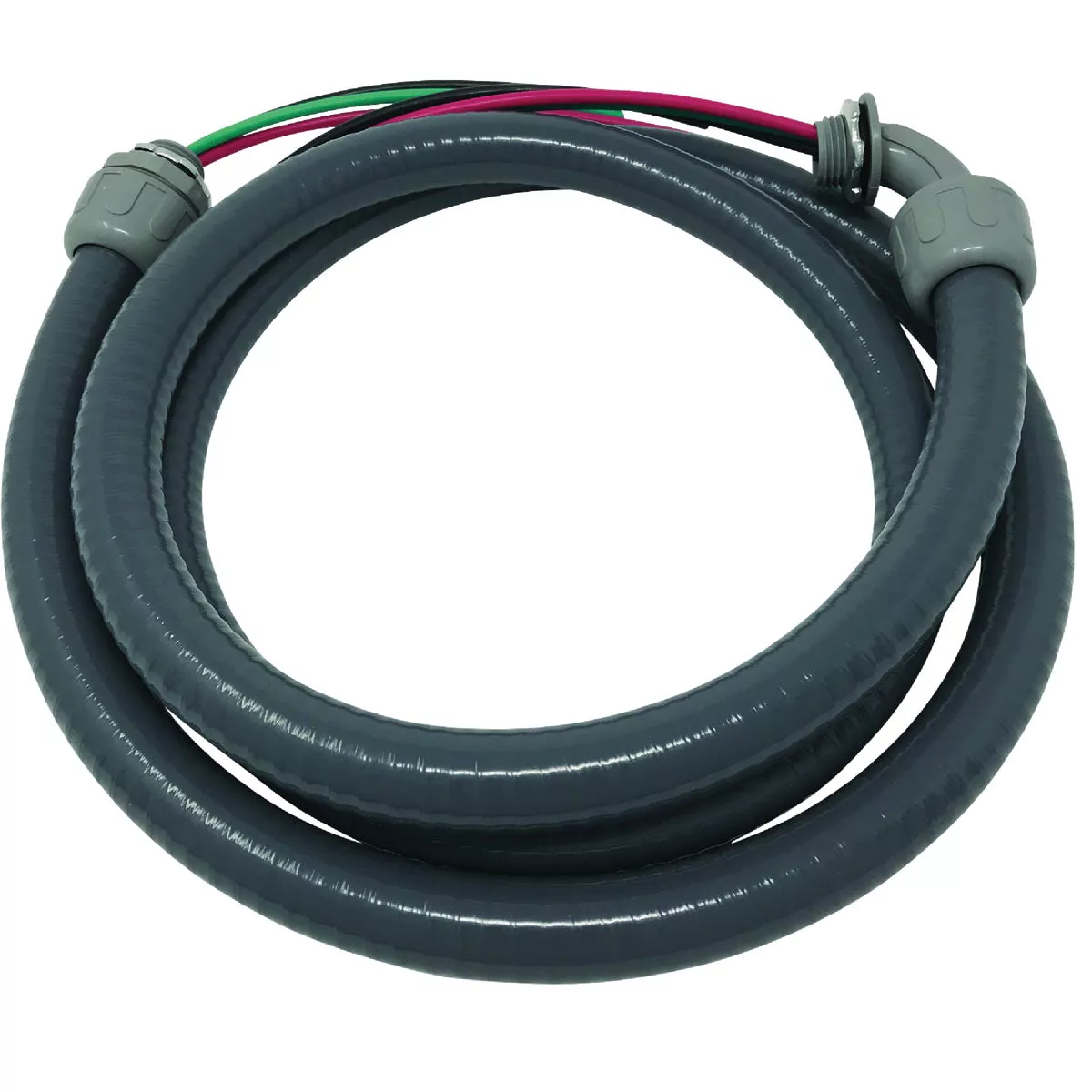 Halex 6 Ft. x 1/2 In. Non Metallic Liquid-Tight Conduit Prewired Whip ...