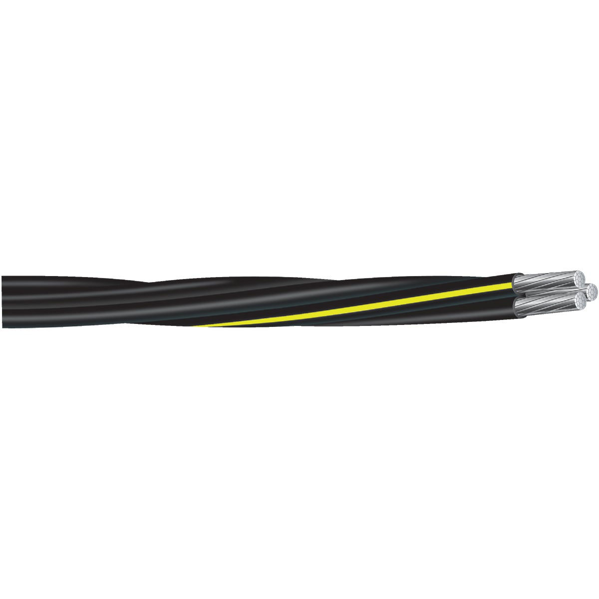 Southwire Ramapo 500 Ft. 2-2-2 AWG 3-Conductor Underground Service ...