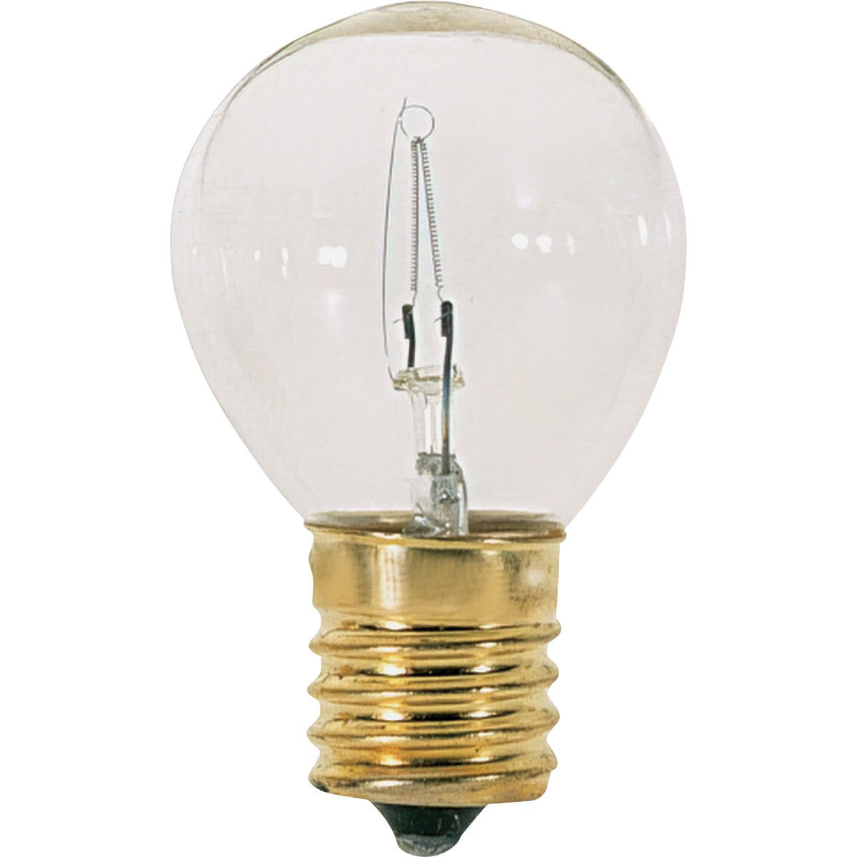 Satco 40W Clear Intermediate Base S11 Incandescent Appliance Light Bulb ...