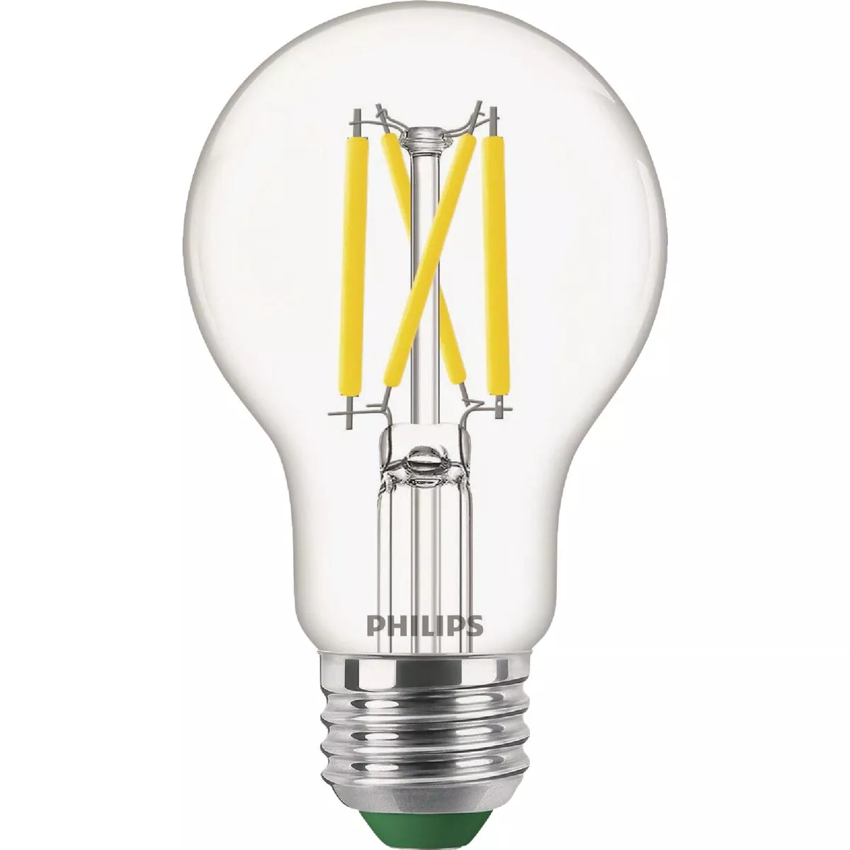 Philips Ultra Efficient 60W Equivalent Daylight Clear A19 LED Bulb (4 ...