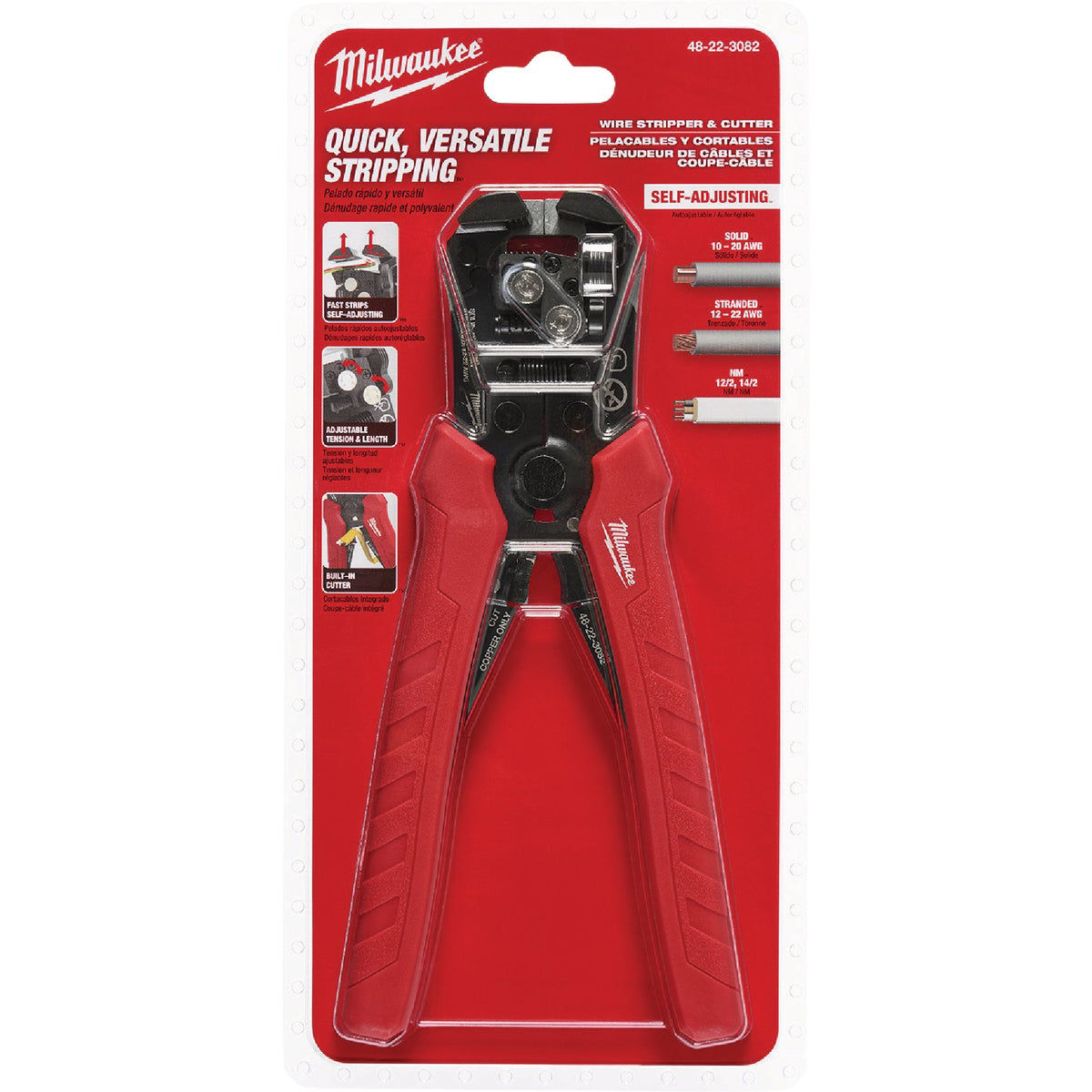 Milwaukee Self-Adjusting Wire Stripper & Cutter | Do it Best