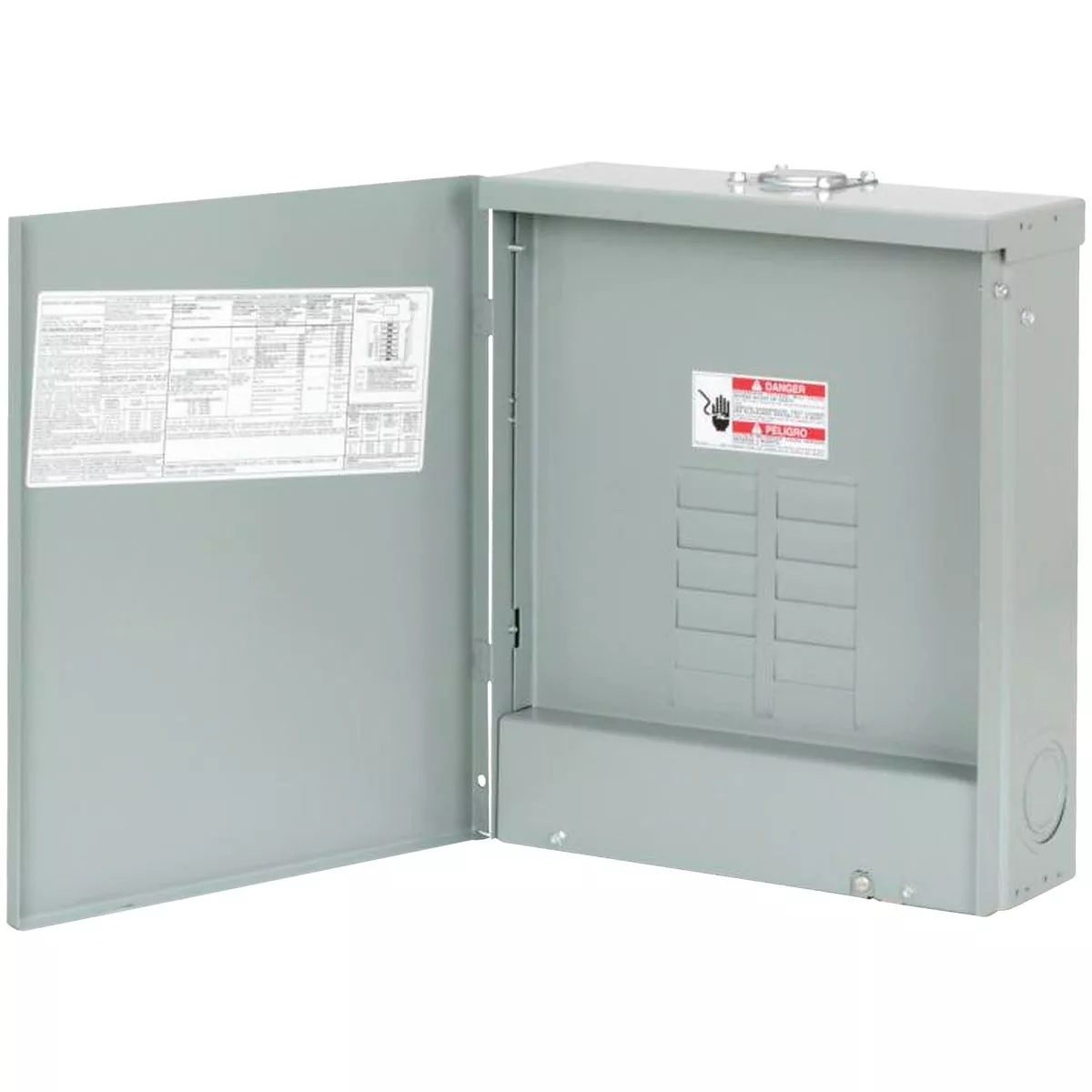 Eaton BR 125A 12-Space 24-Pole Rainproof Plug On Neutral Main Lug Load ...