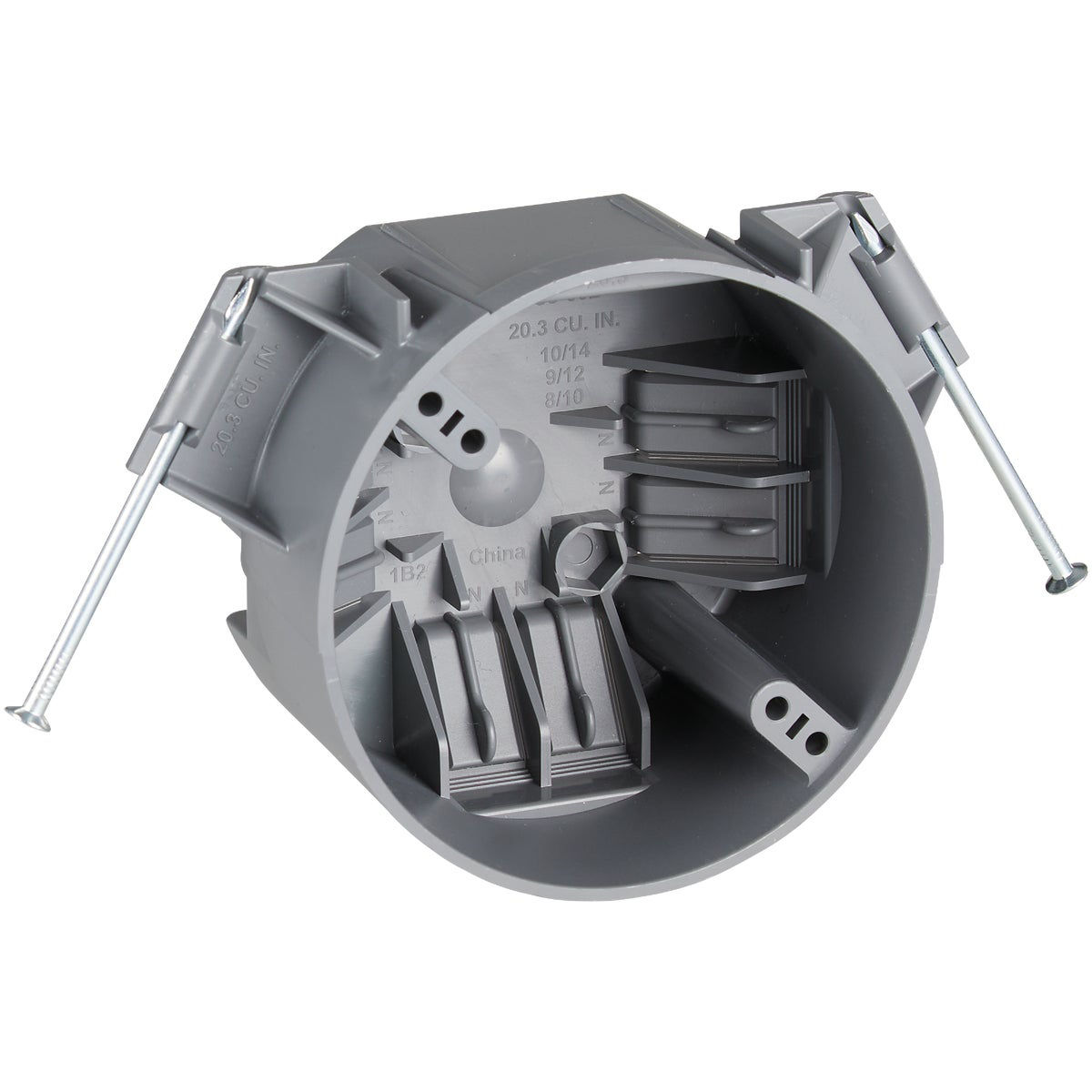 50 Lb. Rating Nail On PVC Molded New Work Ceiling Box | Do it Best