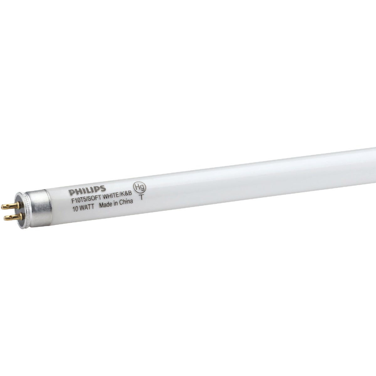Philips 10W 16 In. Bright White T5 Miniature Bi-Pin Fluorescent Tube ...