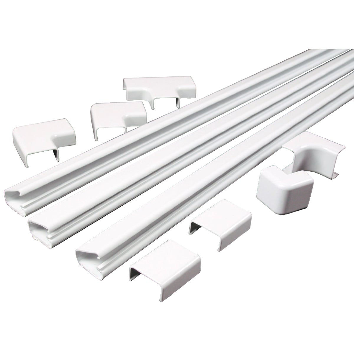 Wiremold CordMate 1 In. x 4 Ft. White Channel | Do it Best