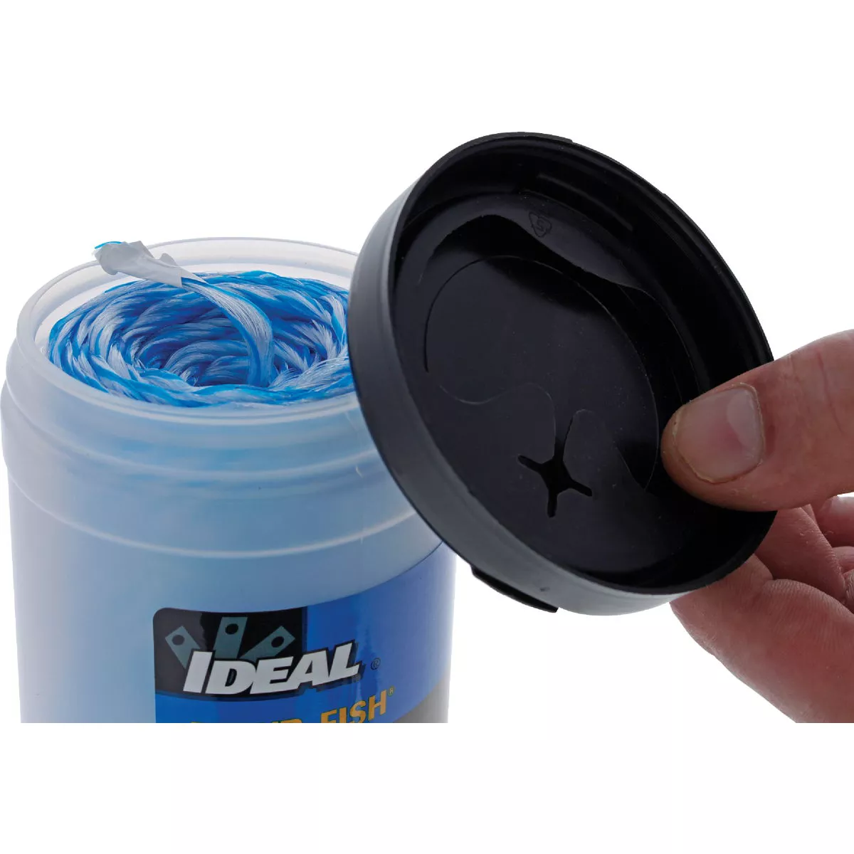 Ideal Powr-Fish Continuous-Fiber Polyline 500 Ft. L. Wire Pull-Line ...