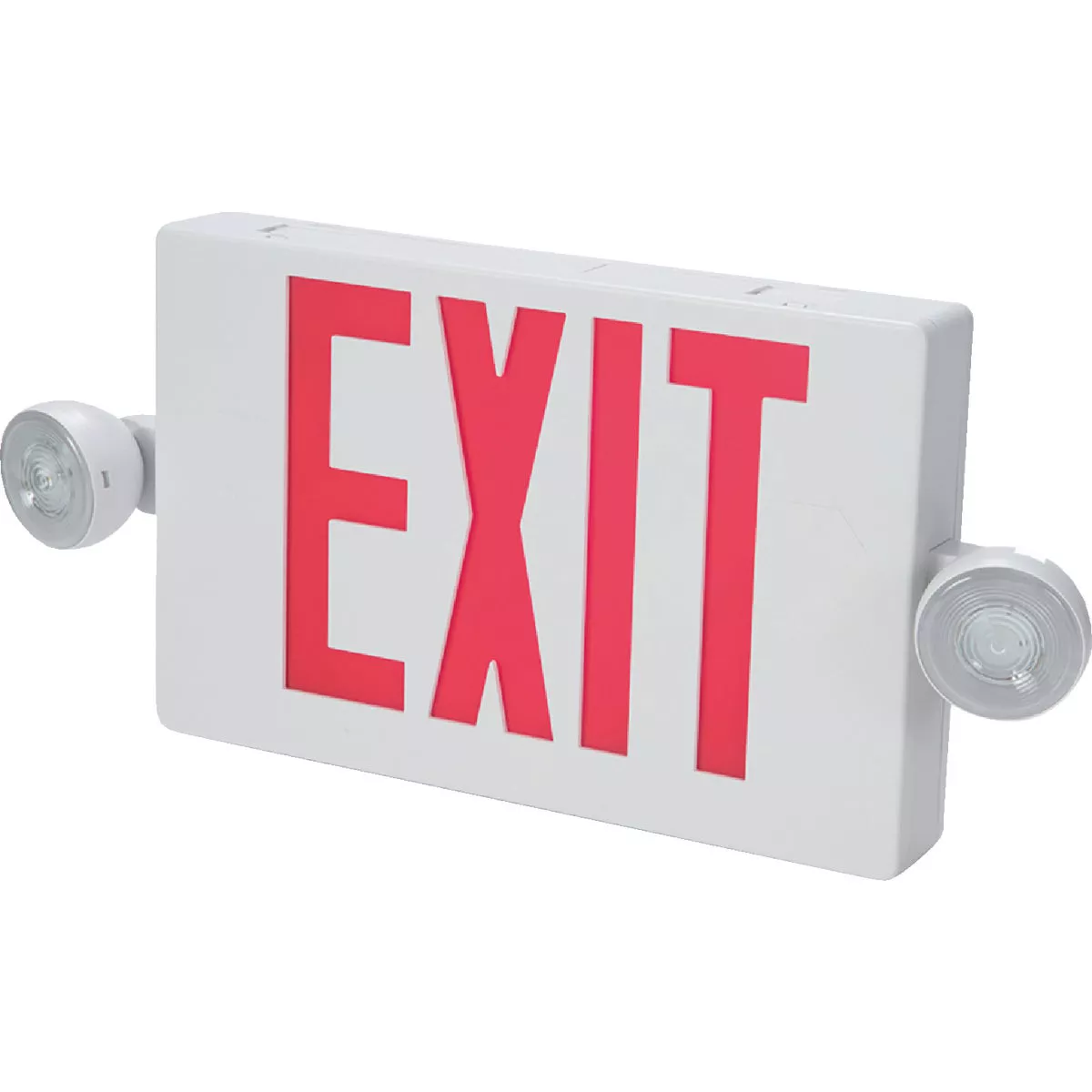 Sure-Lites LED Red Lettering Polycarbonate LED Emergency Light & Exit ...