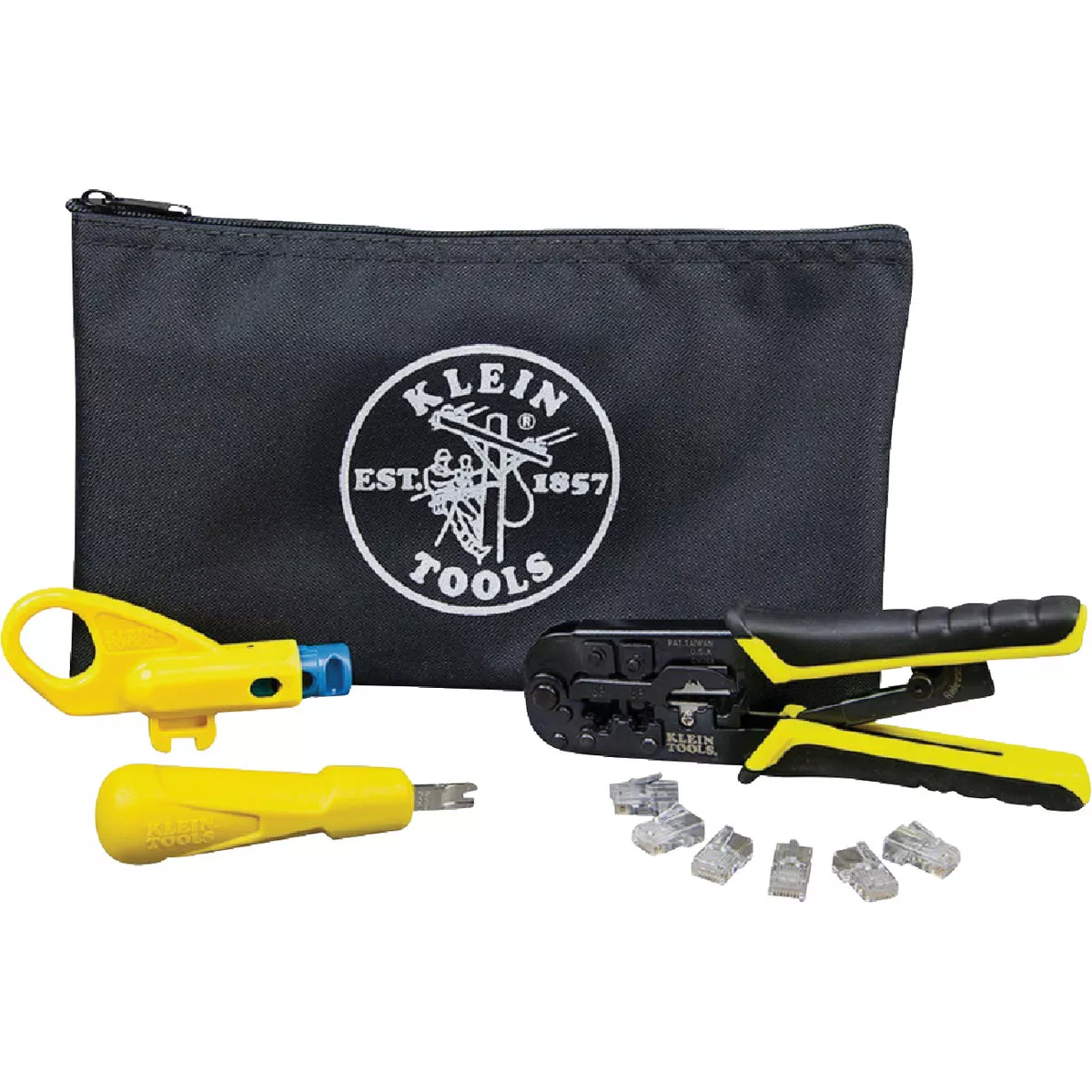 Klein Twisted Pair Modular Cable Connector Kit (10-Piece) | Do it Best