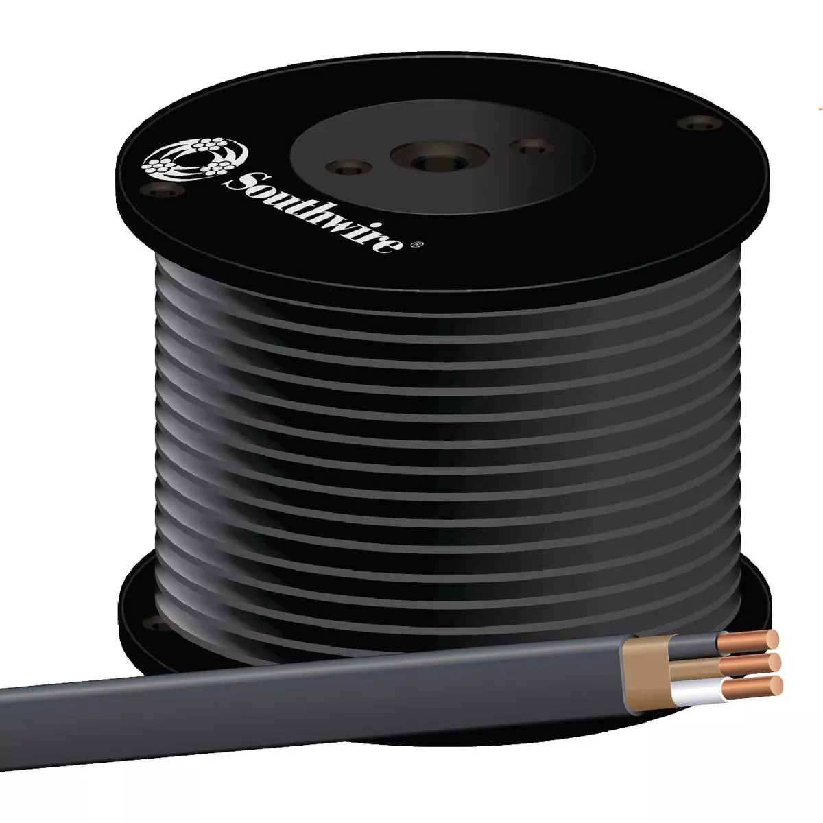Romex 500 Ft. 8/2 Stranded Black NMW/G Electrical Wire | Do it Best