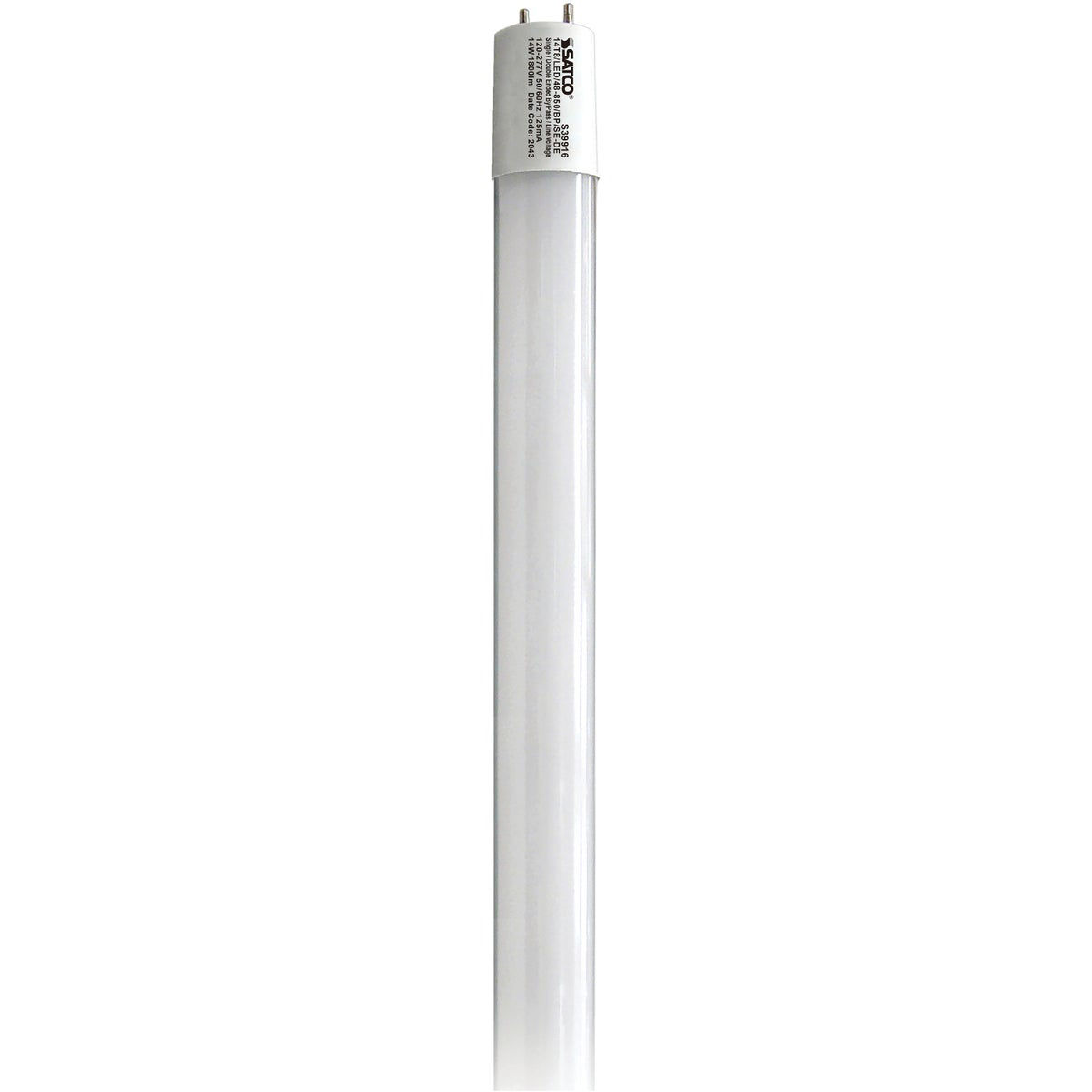 Satco 32W Equivalent 48 In. Natural Light T8 Medium Bi-Pin Ballast ...