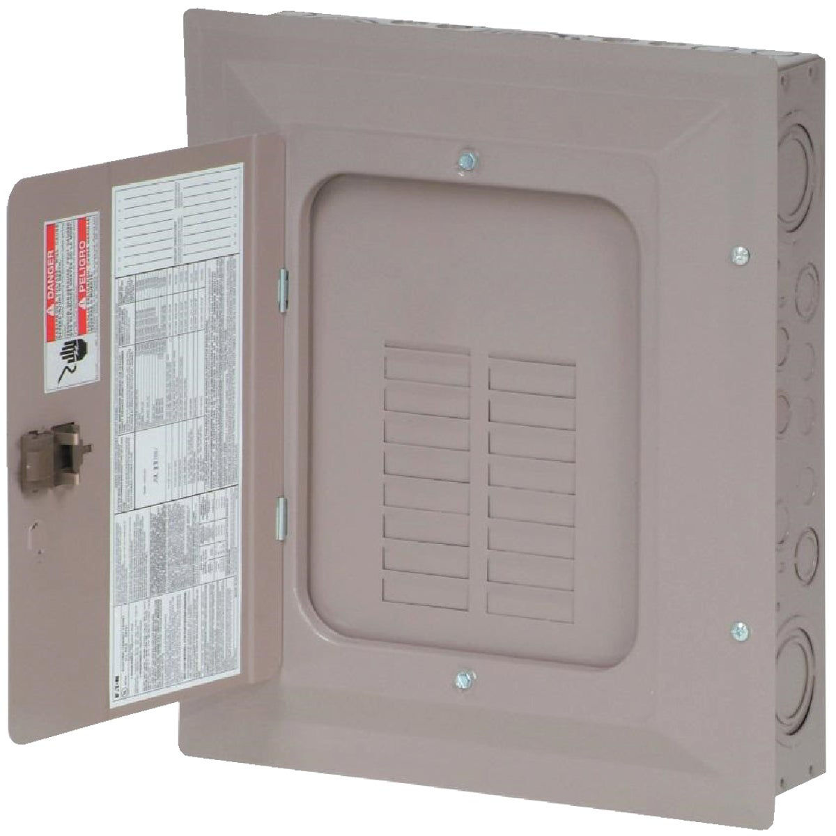 Eaton CH 125A 12-Space 24-Pole Indoor Plug-On Neutral Main Lug Load ...