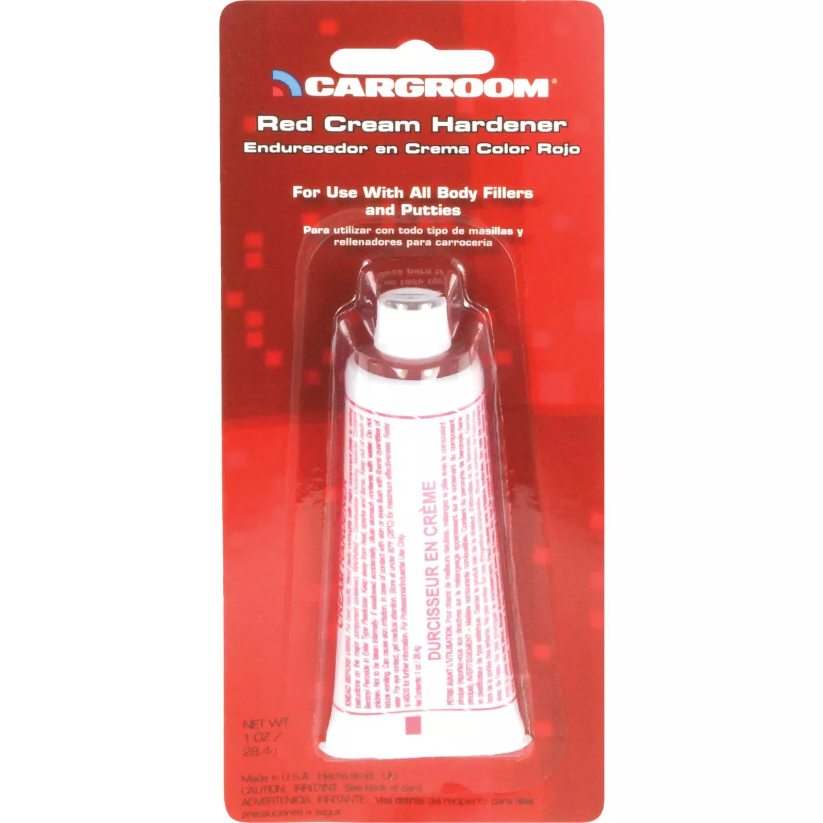 Cargroom 1 Oz. Red Cream Body Filler Hardener | Do it Best