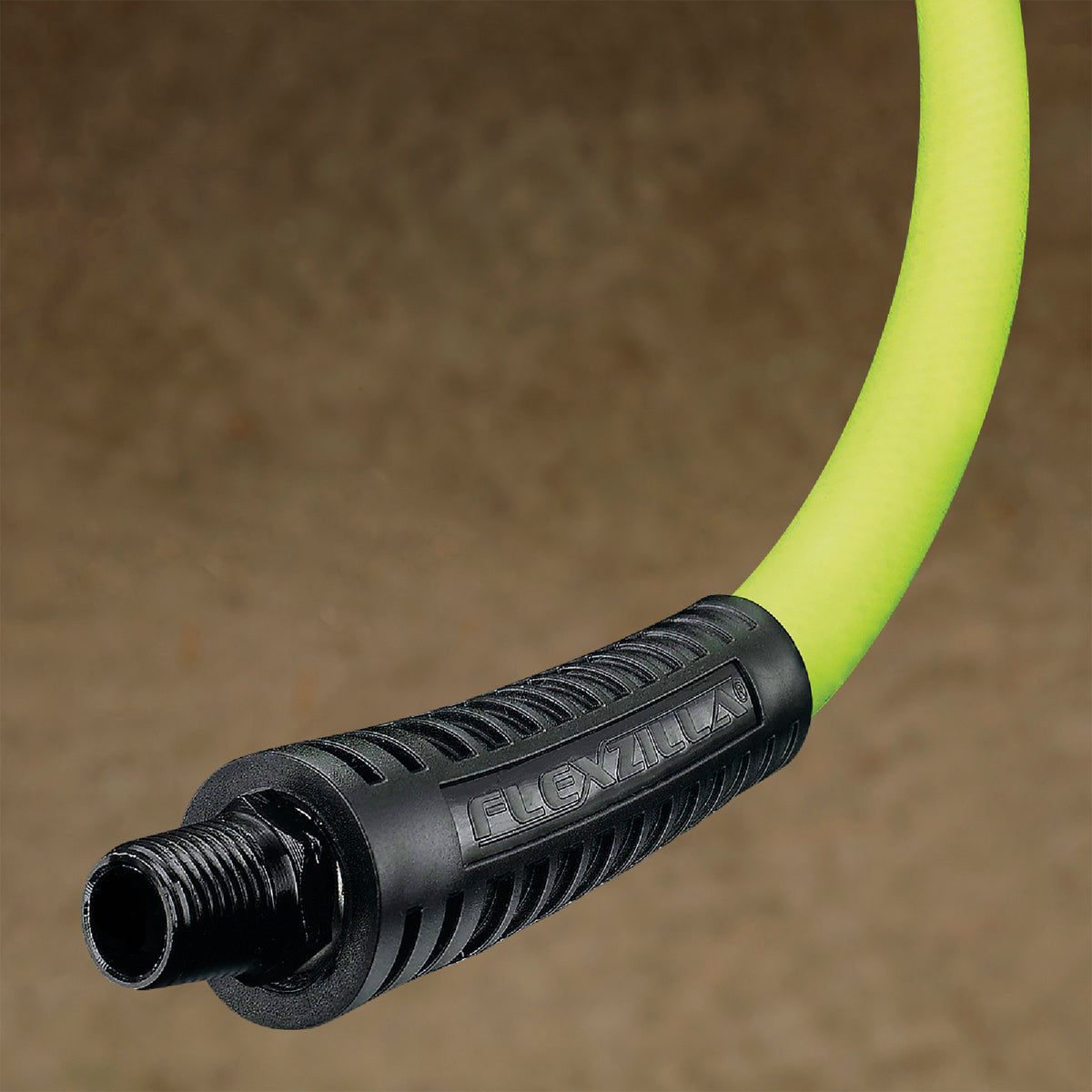 Flexzilla 1/4 In. x 100 Ft. Polymer-Blend Air Hose with 1/4 In. MNPT ...