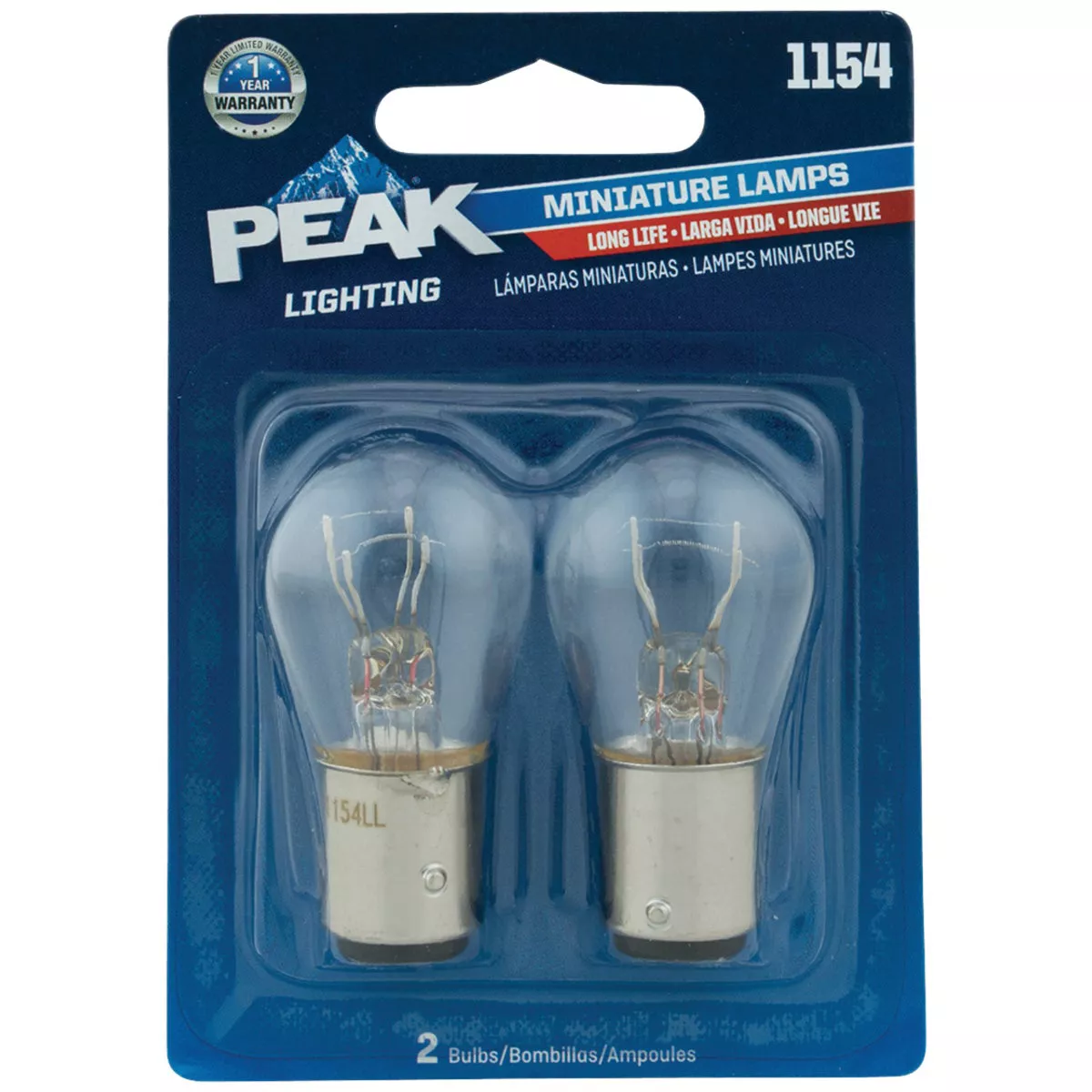 PEAK 1154 6.4/7V Mini Incandescent Automotive Bulb (2-Pack) | Do it Best