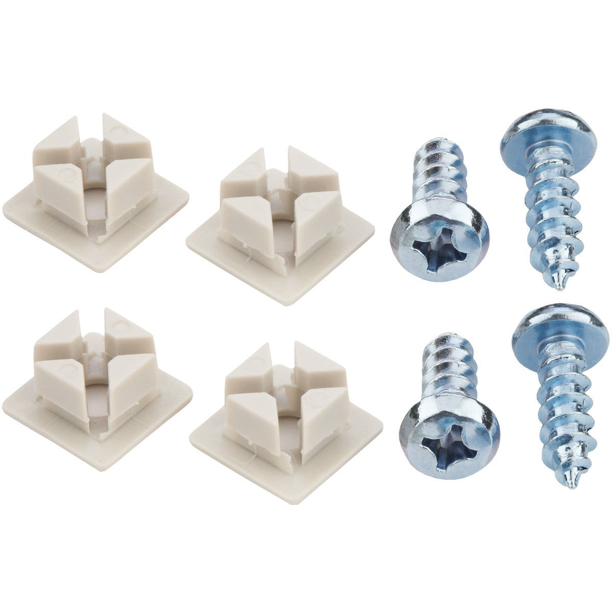 Custom Accessories White License Plate Fasteners | Do it Best