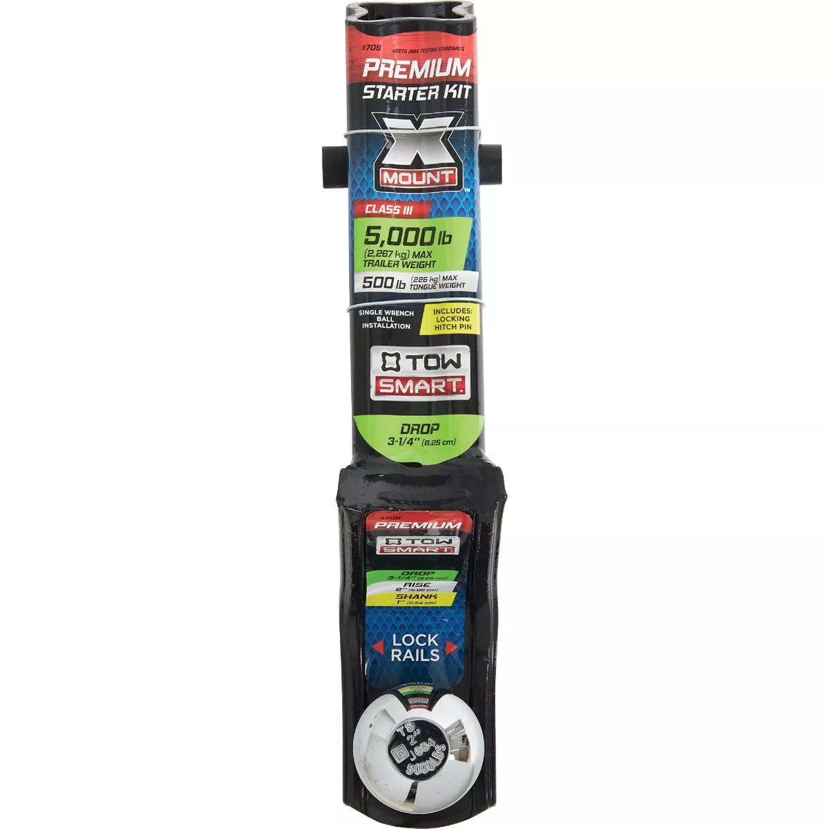 TowSmart X-Mount Class III Security Starter Kit with 3-1/4 In. Drop ...