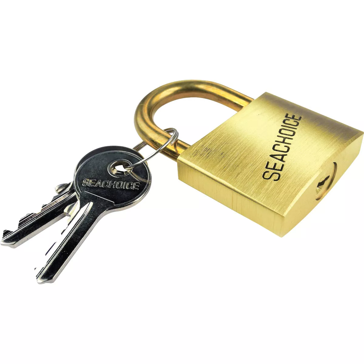 Seachoice 2 In. Solid Brass Body & Hasp Padlock | True Value Hardware