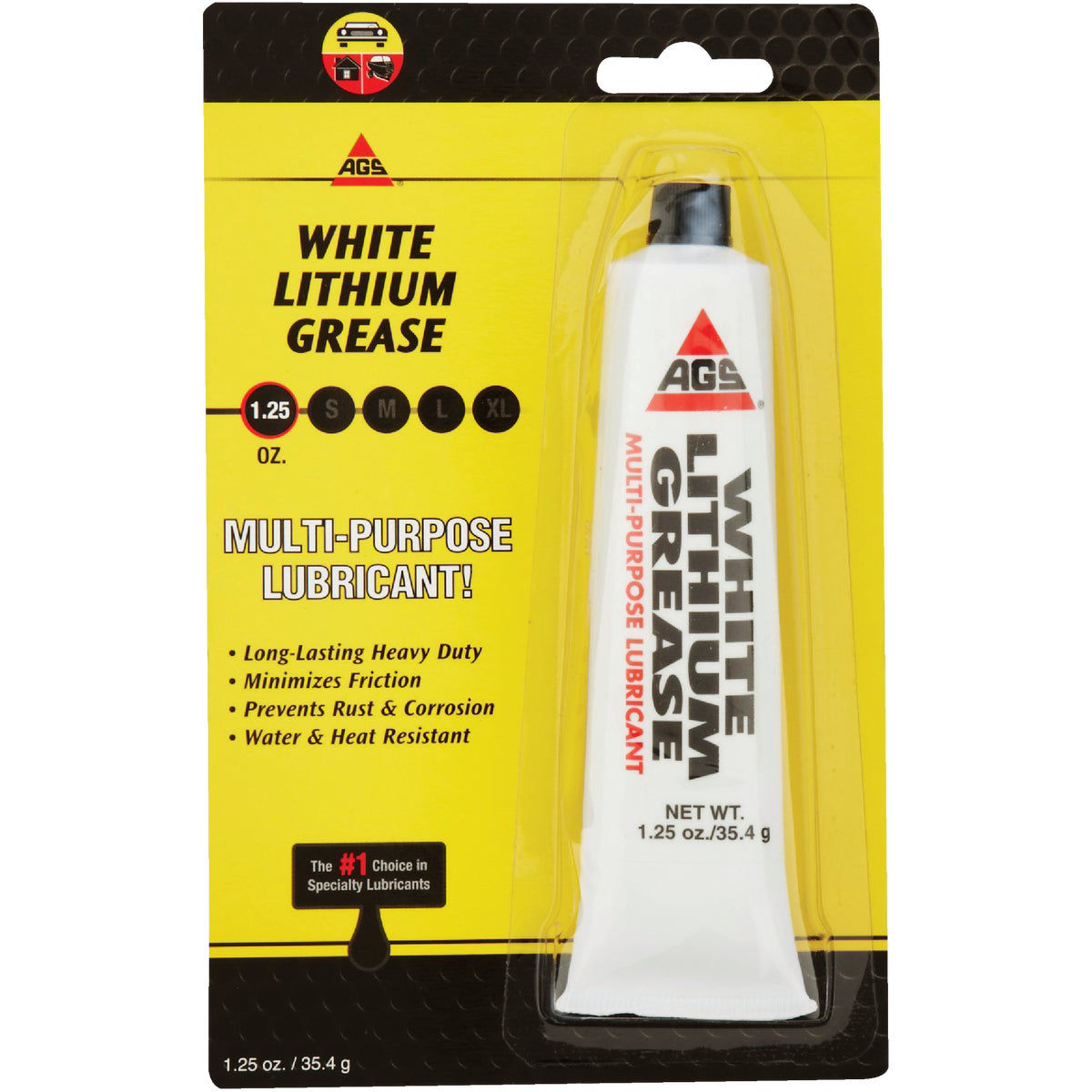 AGS Lith-Ease 1.25 Oz. Tube White Lithium Grease | Do it Best