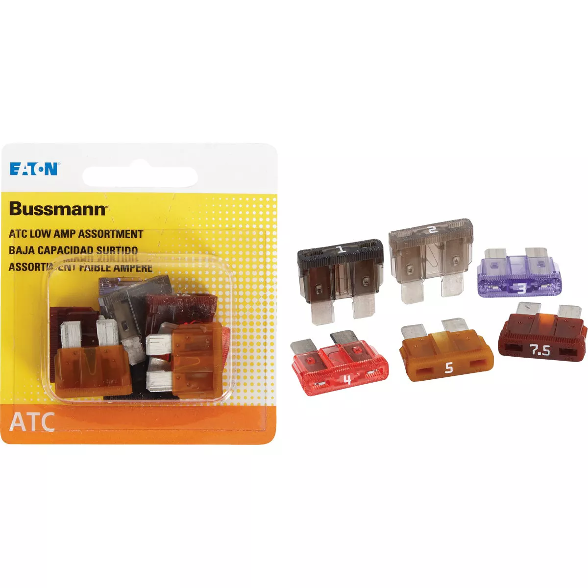 Bussmann ATC Low Amp Fuse Assortment (8-Piece) | Do it Best