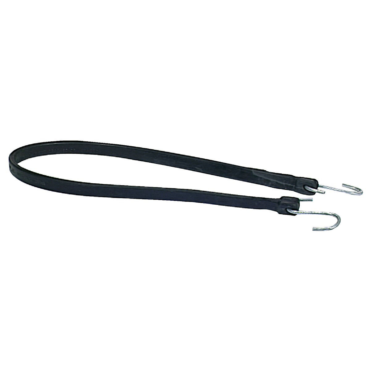 35.5 In. Hook-to-Hook Black Rubber Tarp Strap | Do it Best