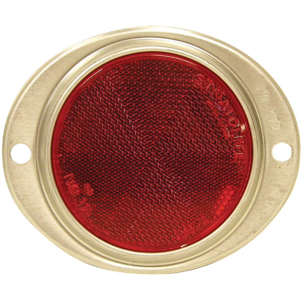 Peterson 3 In. Dia. Red Oval Reflector | Do it Best