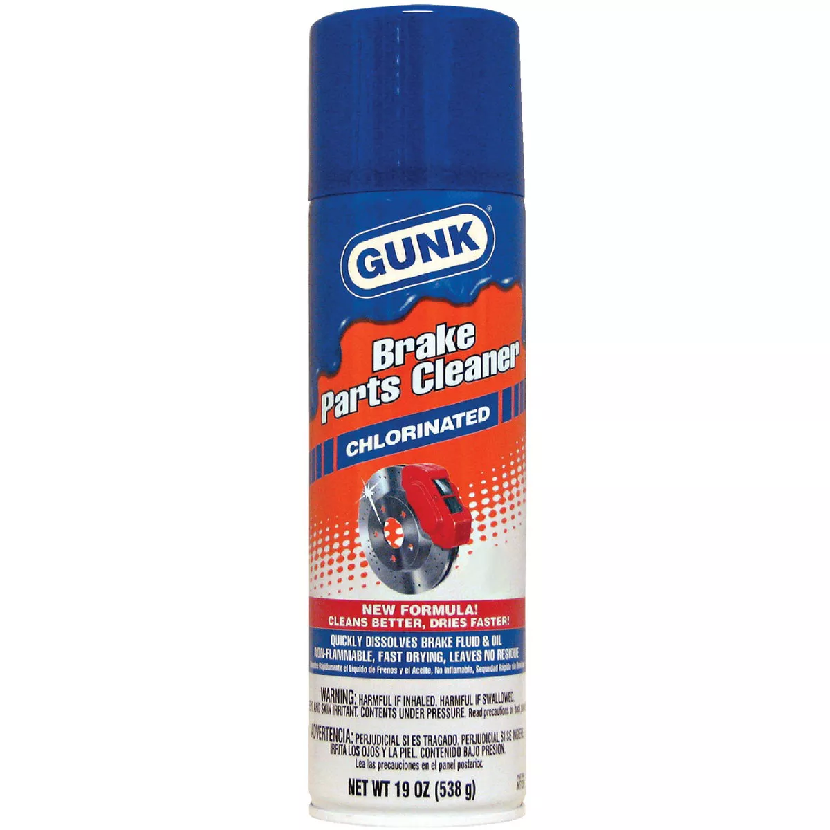 Gunk 19 Oz. Aerosol Chlorinated Brake Parts Cleaner | Do it Best