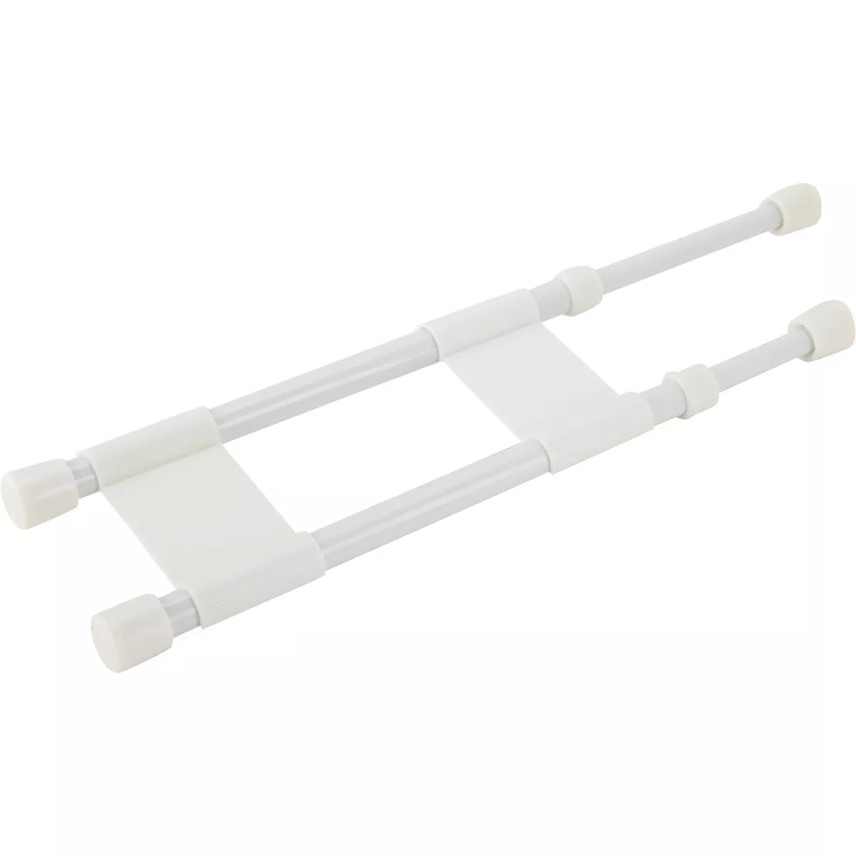 Camco Extends 10 In. to 17 In. White Cupboard RV Storage Bar | Do it Best