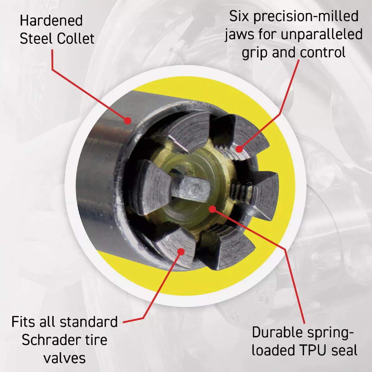 LockNFlate 1/4 NPT 150 psi Closed Flow Air Chuck | Do it Best